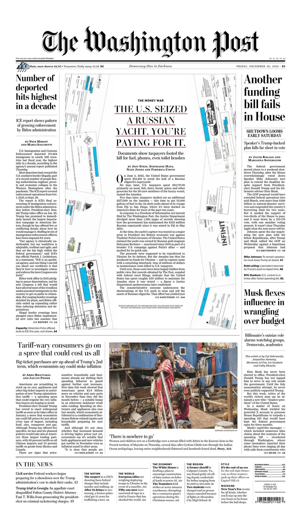 Get digital access to The Washington Post - December 20, 2024 issue ...