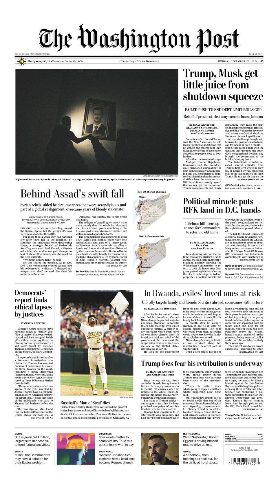 Get digital access to The Washington Post - December 22, 2024 issue ...
