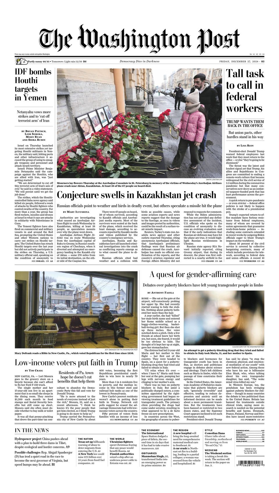 Get digital access to The Washington Post - December 27, 2024 issue ...