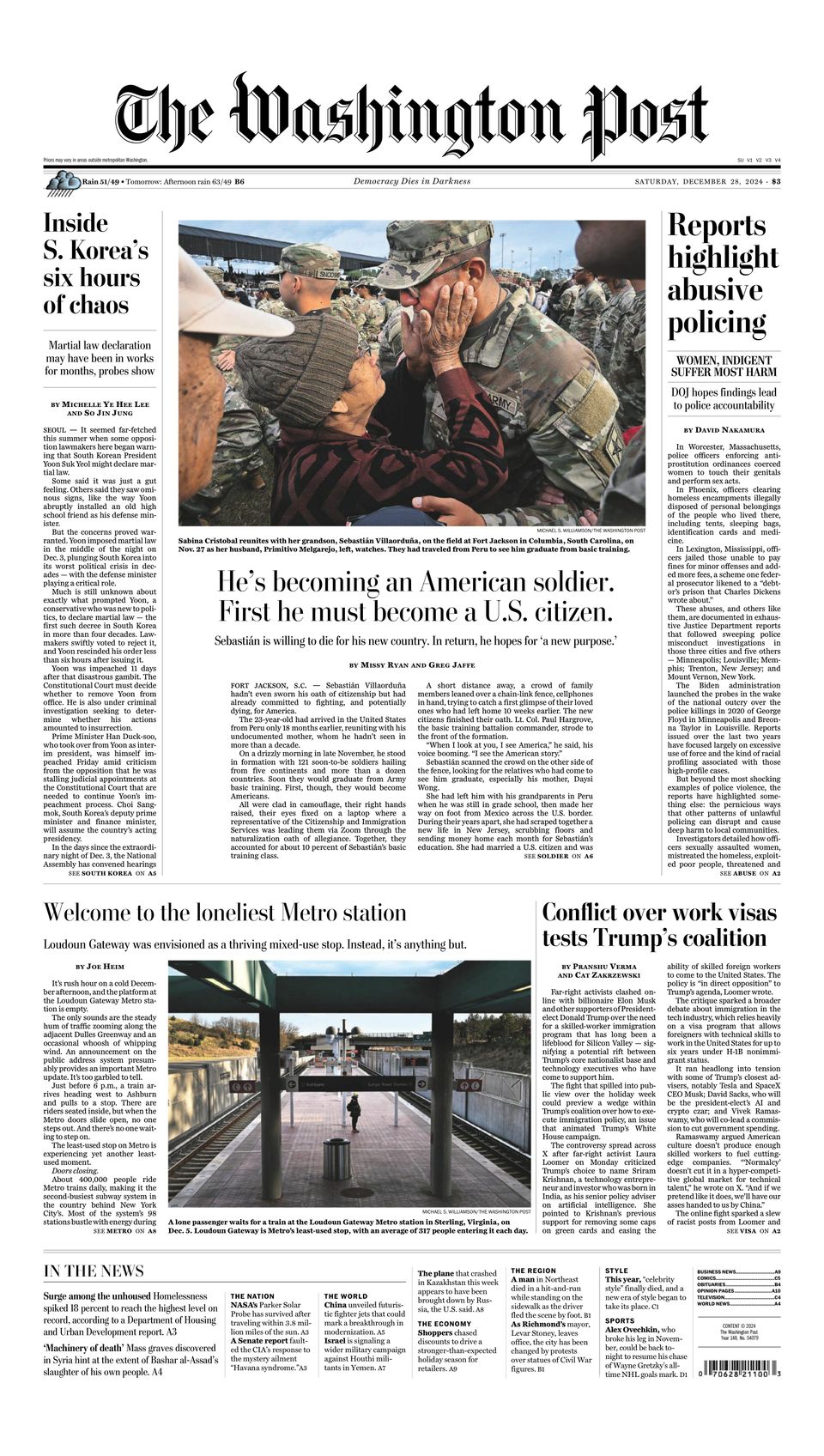 Get digital access to The Washington Post - December 28, 2024 issue ...