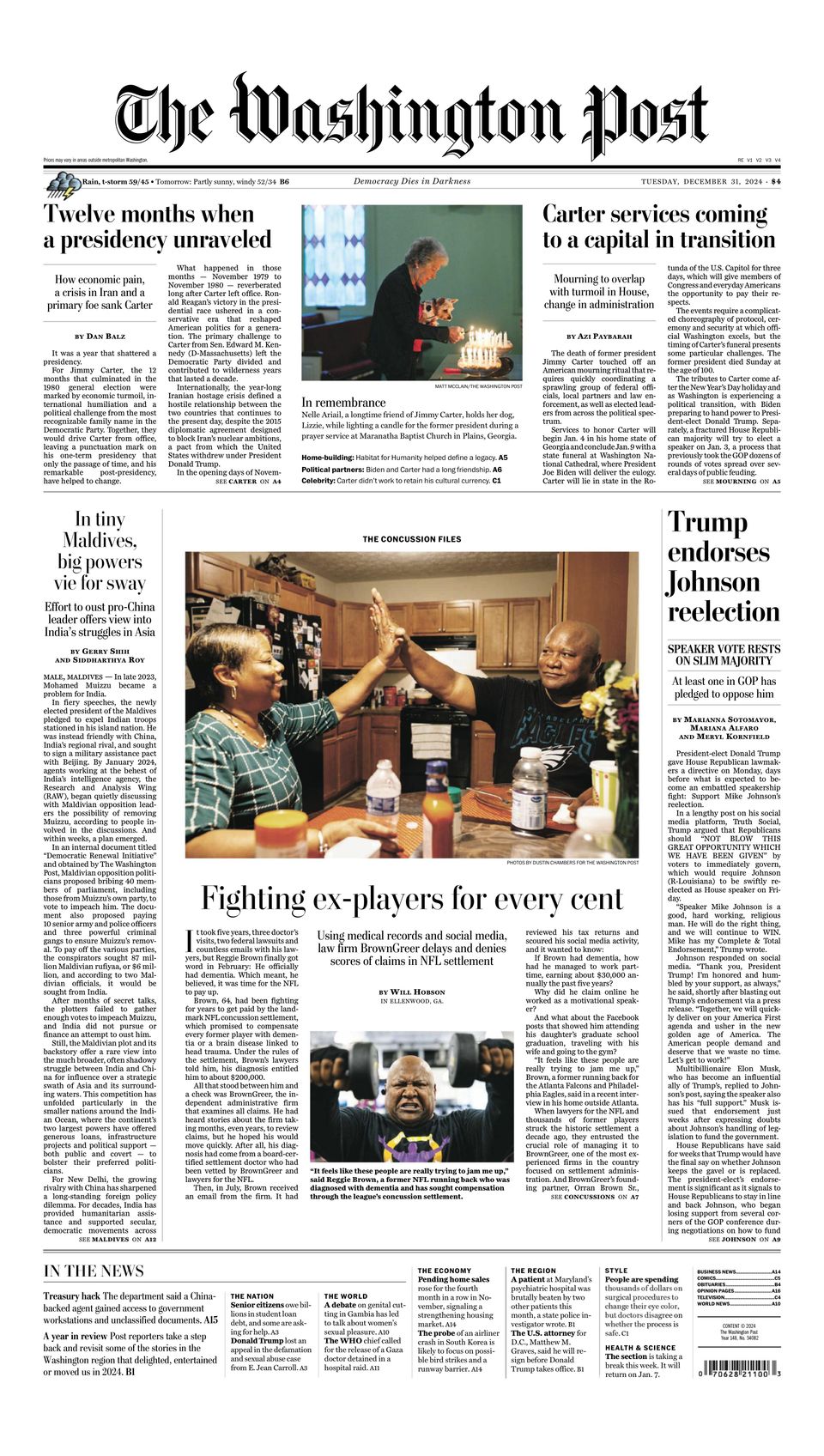 Get digital access to The Washington Post - December 31, 2024 issue ...