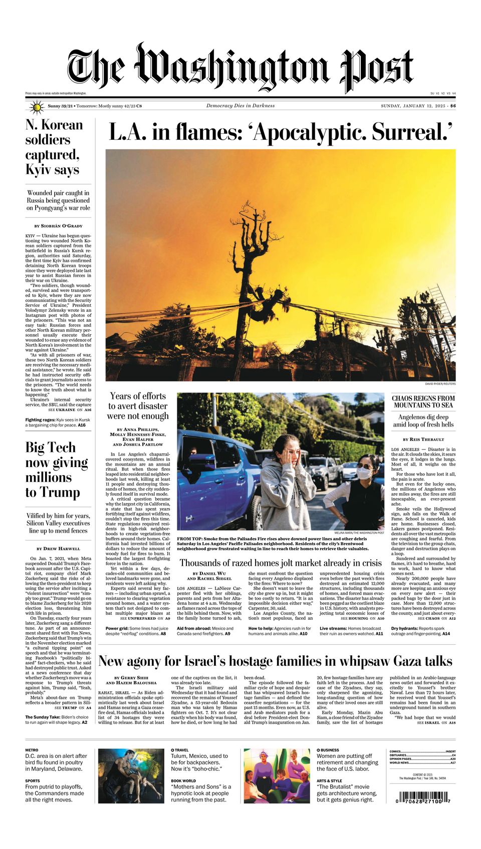 Get digital access to The Washington Post - January 12, 2025 issue ...