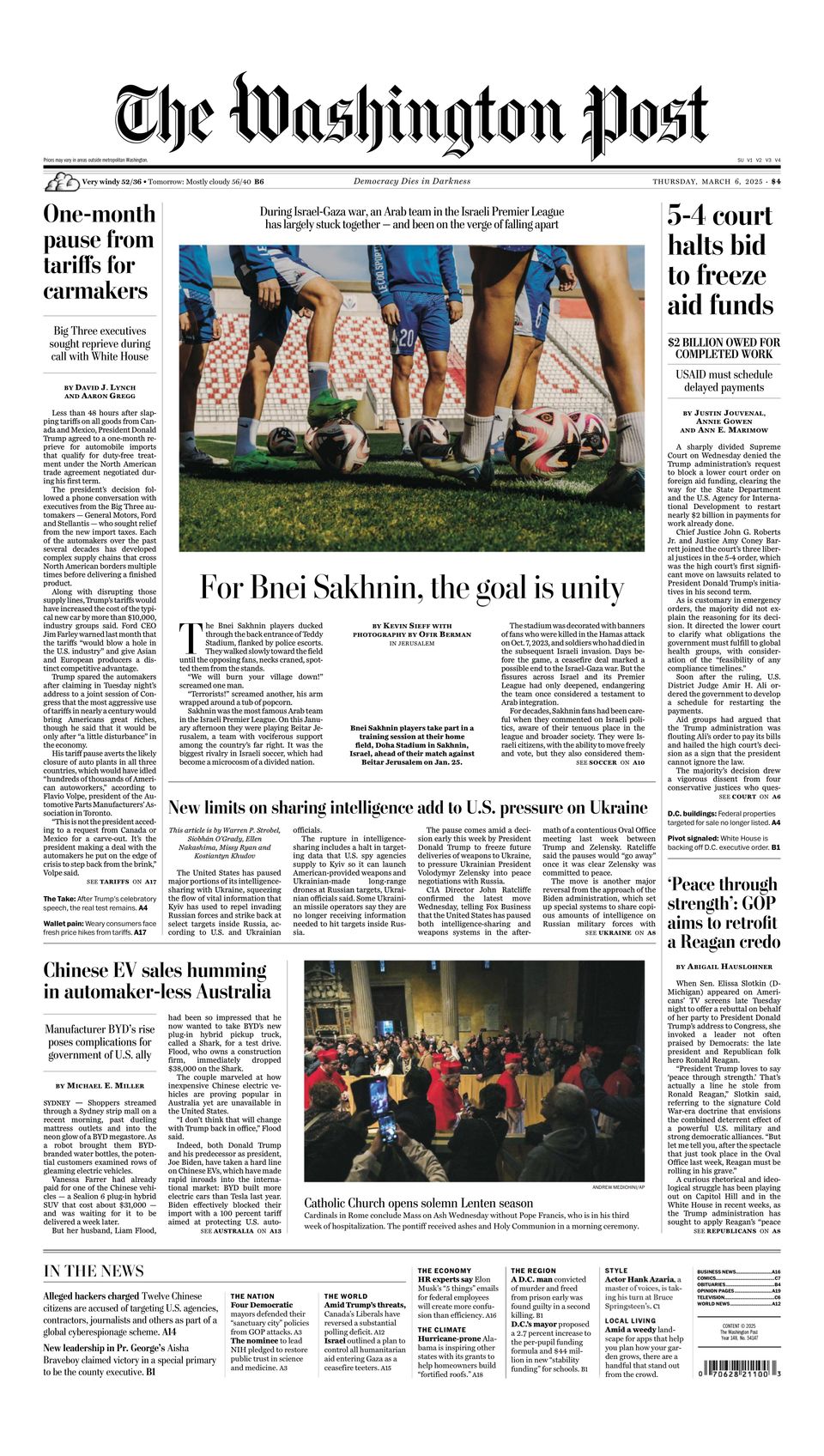 Get digital access to The Washington Post - March 06, 2025 issue ...