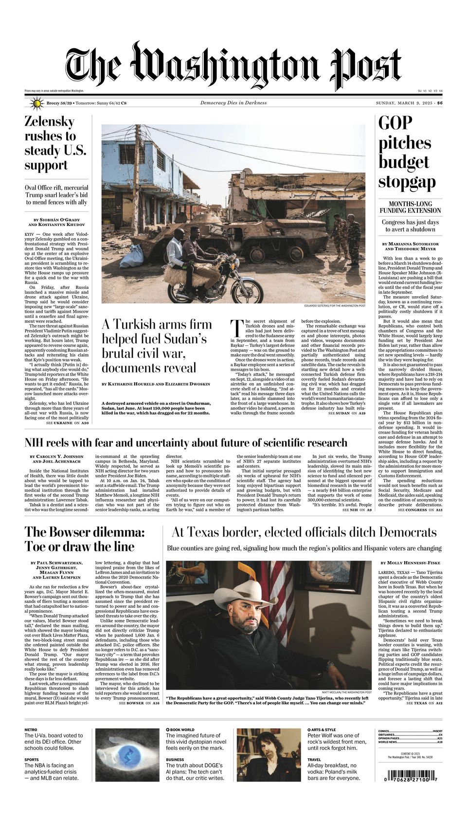 Get digital access to The Washington Post - March 09, 2025 issue ...