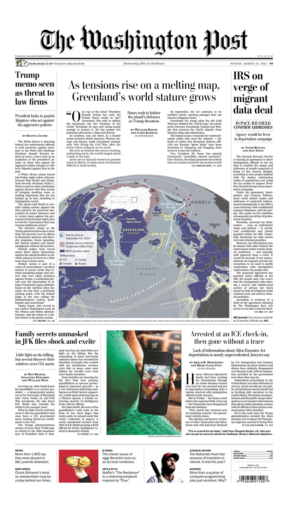 Get digital access to The Washington Post - March 23, 2025 issue ...