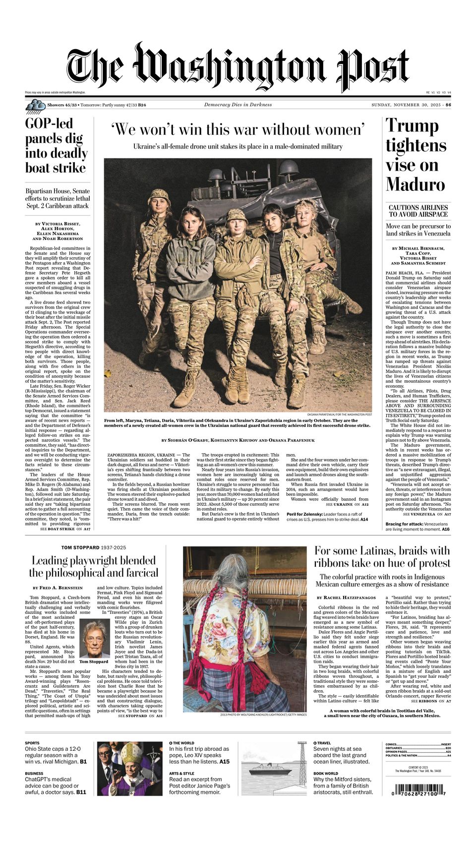 Get digital access to The Washington Post - November 30, 2025 issue ...