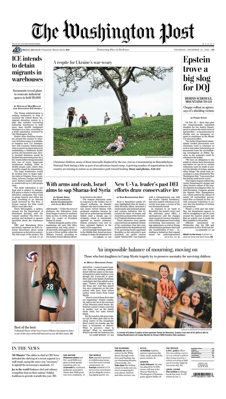 Get digital access to The Washington Post - December 25, 2025 issue ...