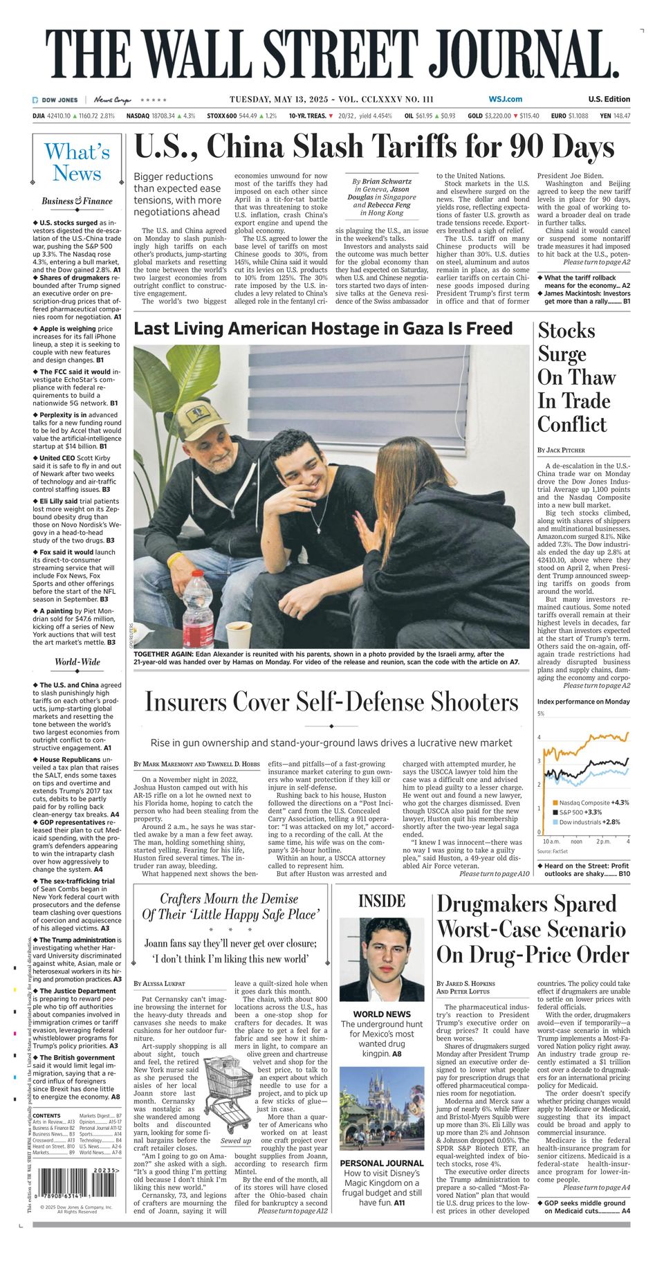 Get digital access to The Wall Street Journal - May 13, 2025 issue ...
