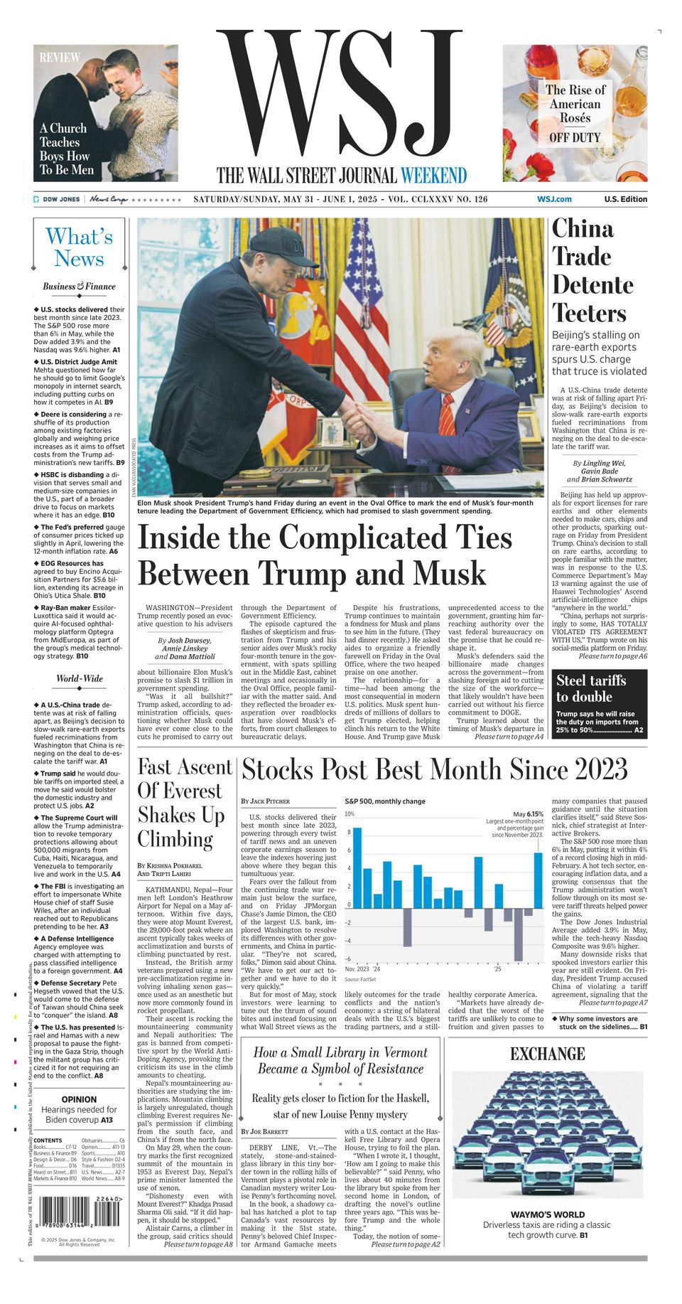 Get digital access to The Wall Street Journal - May 31, 2025 issue ...