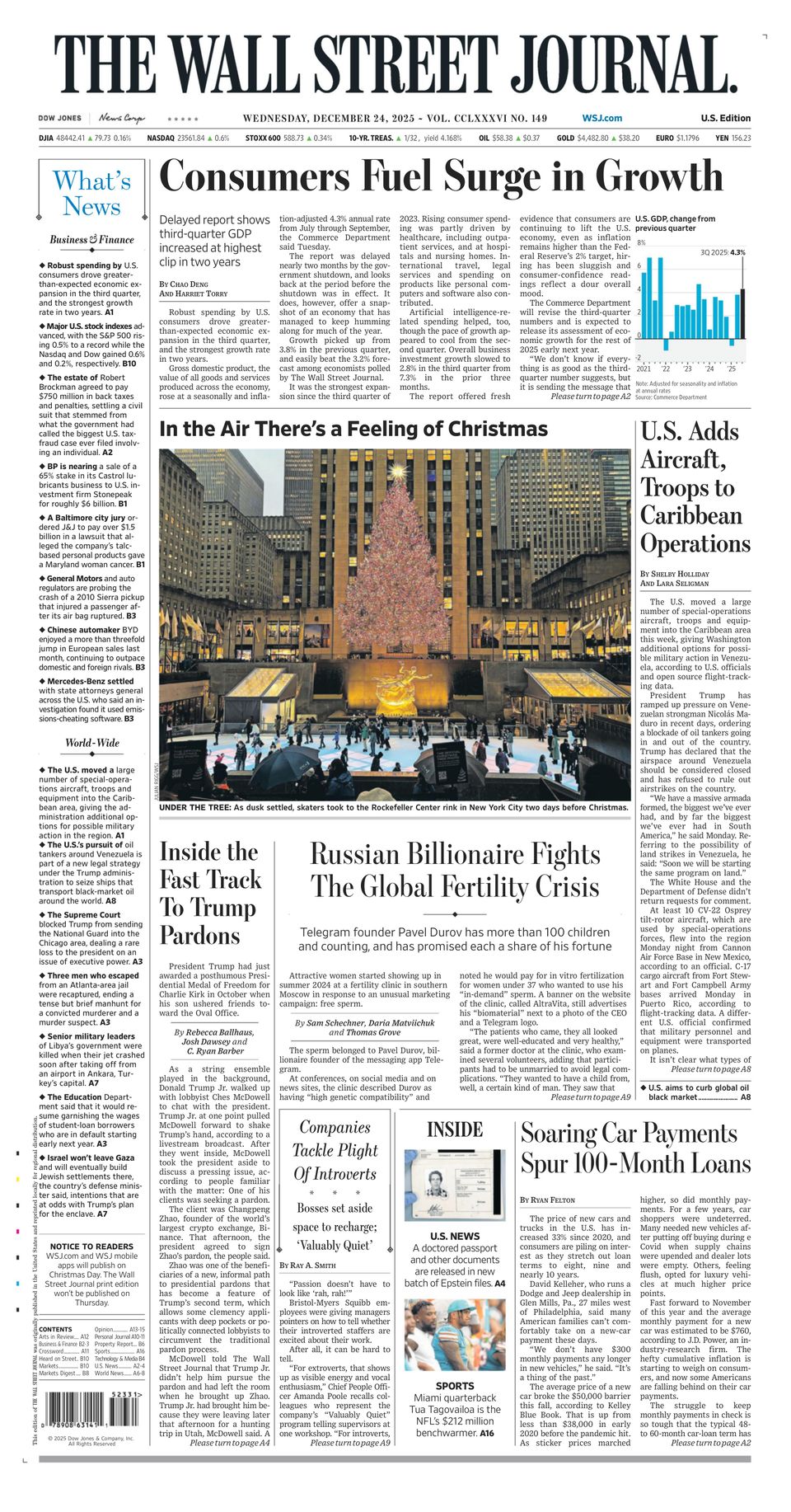 Get digital access to The Wall Street Journal - December 24, 2025 issue ...