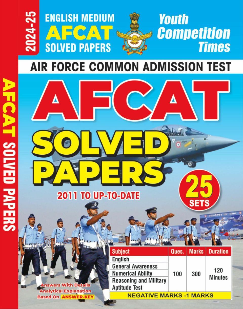 Get digital access to 2024-25 AFCAT (Air Force Common Admission Test ...