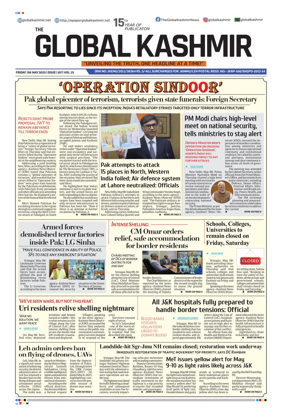 Get digital access to The Global Kashmir Newspaper | Magzter.com