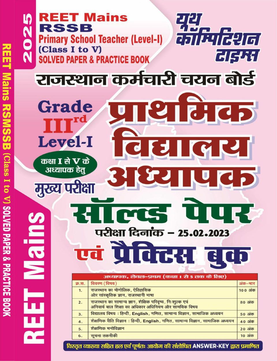 Get digital access to 2024-25 REET Mains Class I-V Solved Papers and ...