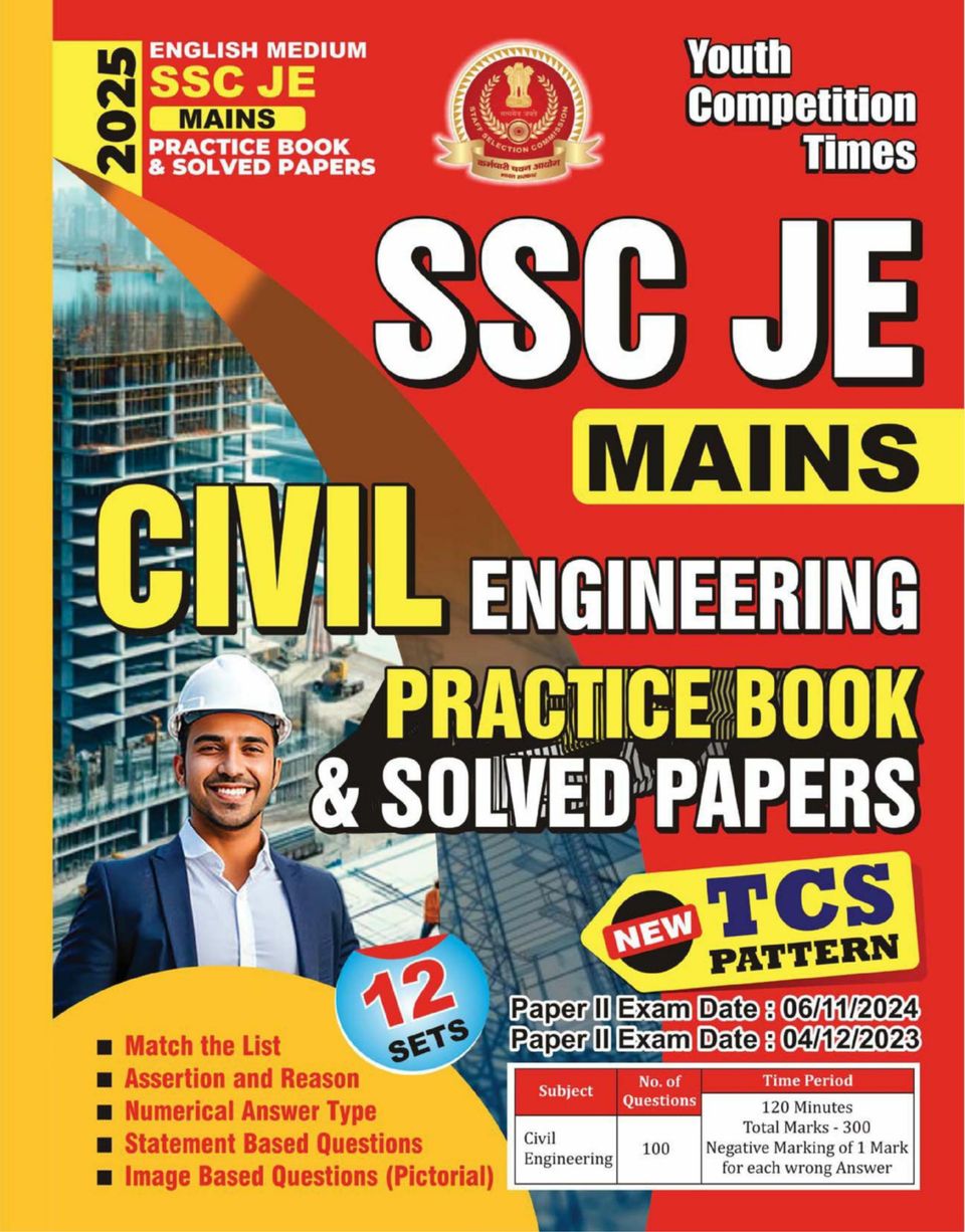 Get digital access to 1 - 2024-25 SSC JE Mains Civil Engineering ...
