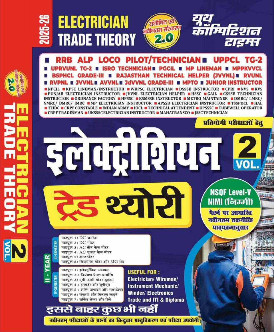 Get digital access to 2025-26 RRB ALP Electrician Trade Study Material ...