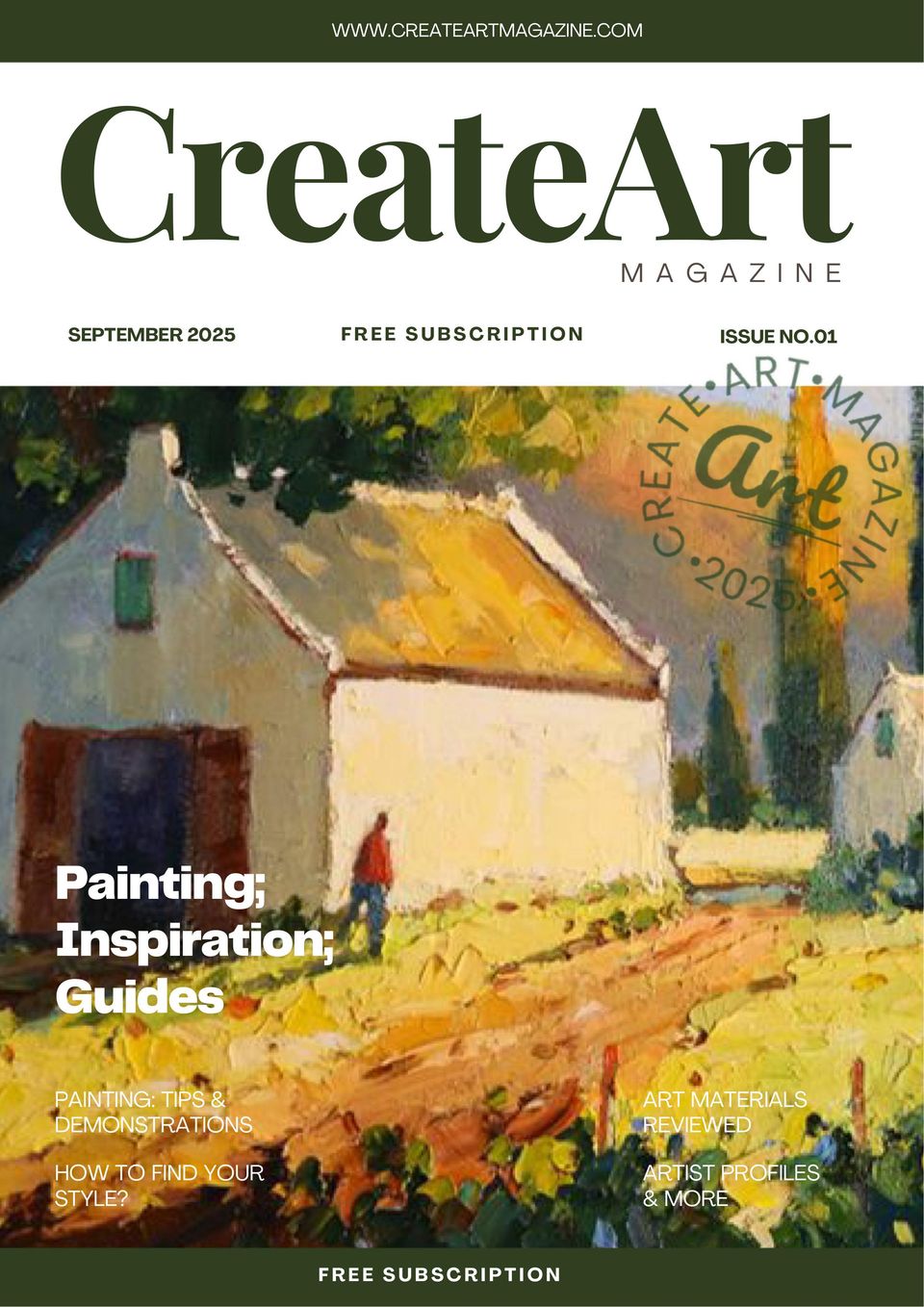 Get digital access to Create Art Magazine Magazine | Magzter.com