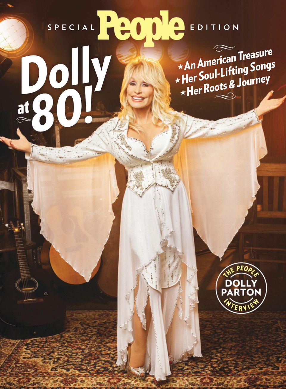 Get digital access to PEOPLE: Dolly Parton at 80 Magazine | Magzter.com