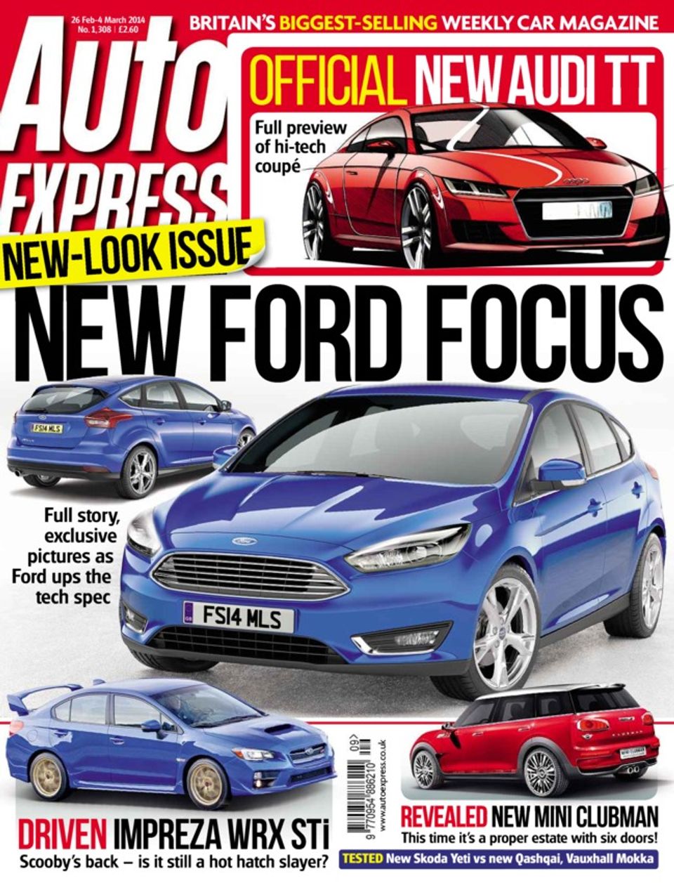 Auto Express-February 26 2014 Magazine - Get your Digital Subscription