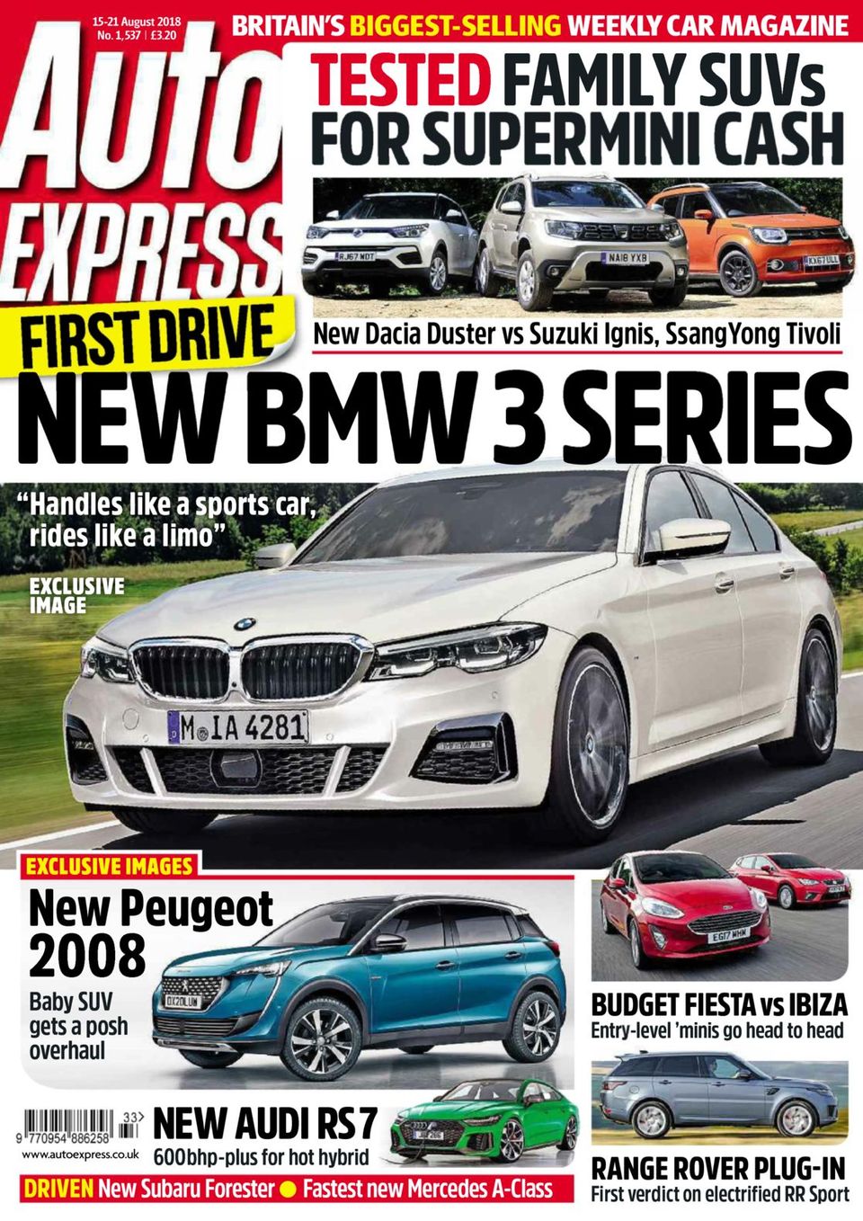 Auto Express-August 15, 2018 Magazine - Get your Digital Subscription
