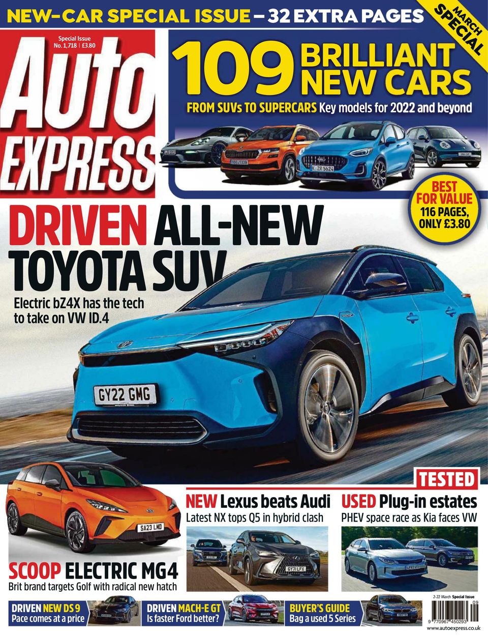 Get digital access to Auto Express - March 02, 2022 issue | Magzter.com