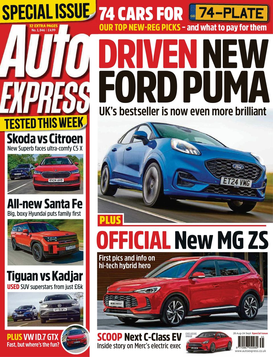 Get digital access to Auto Express - August 28, 2024 issue | Magzter.com
