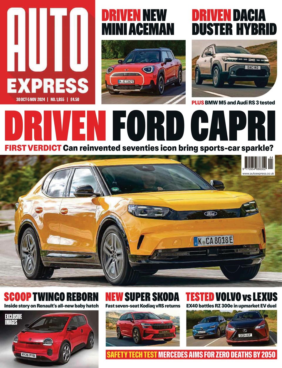 Get digital access to Auto Express - October 30, 2024 issue | Magzter.com