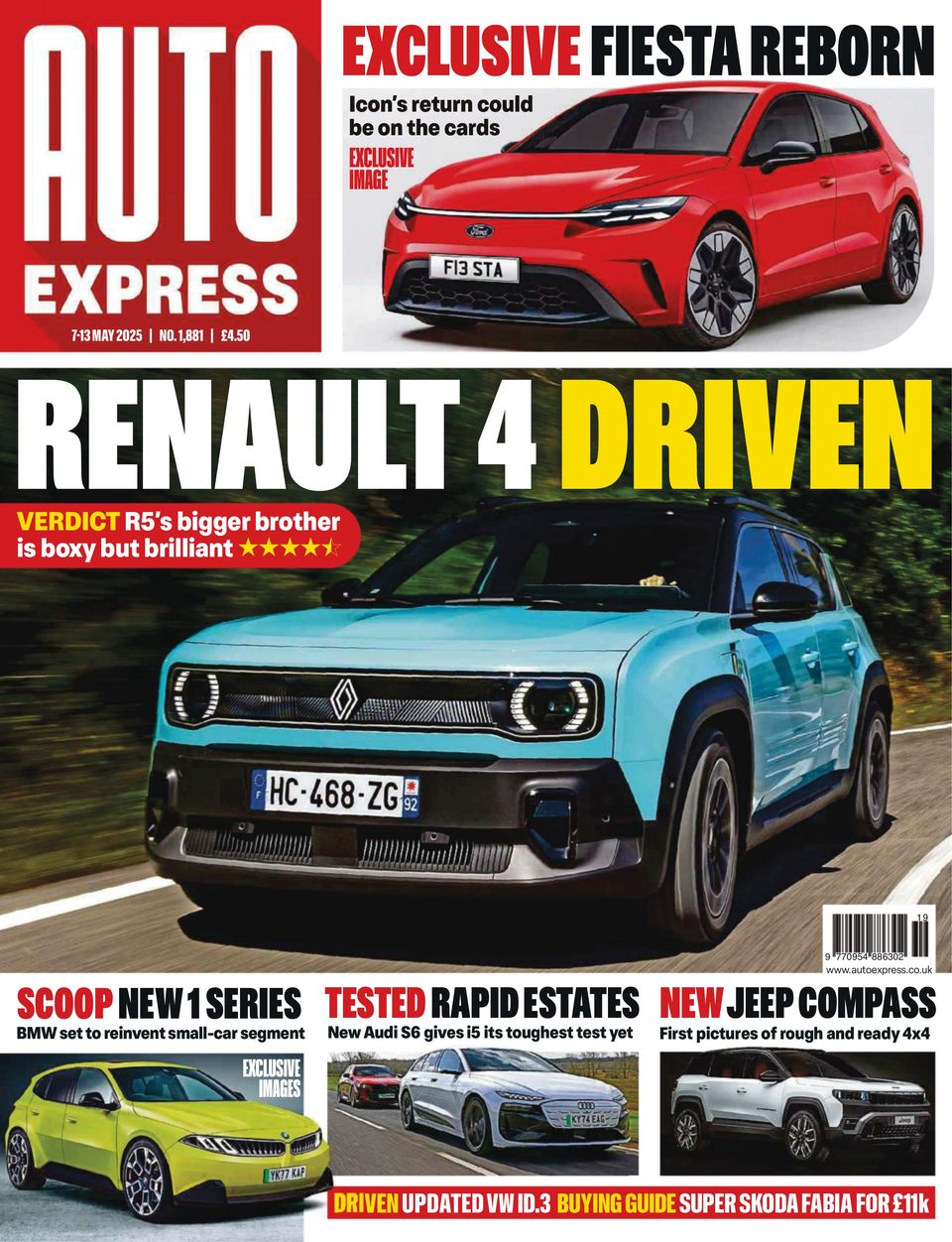 Get digital access to Auto Express - May 07, 2025 issue | Magzter.com