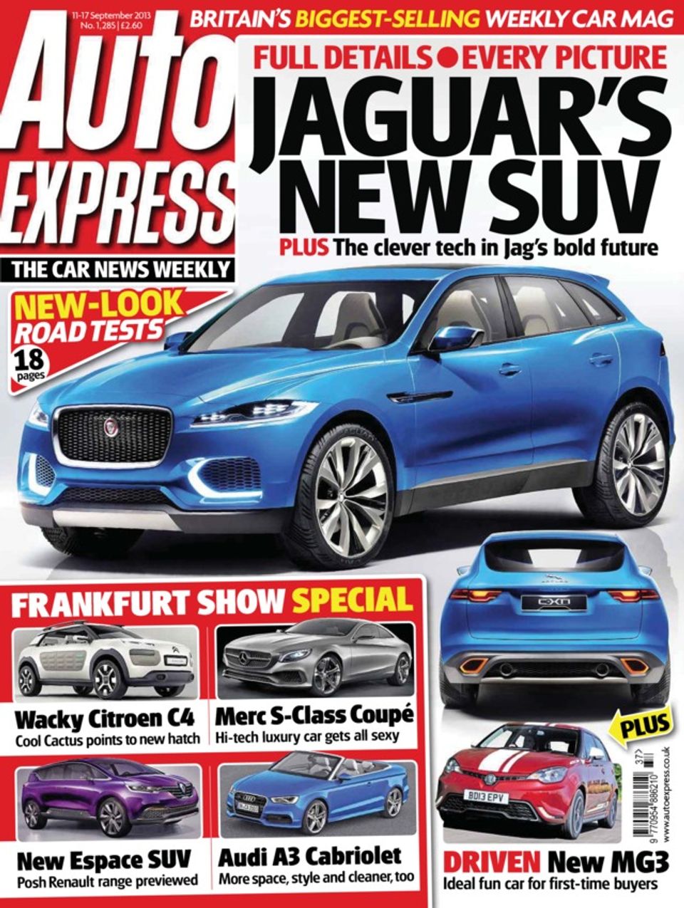 Auto Express-September 11,2013 Magazine - Get your Digital Subscription