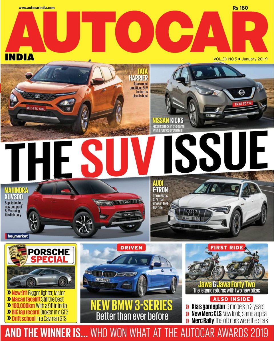 Autocar India-January 2019 Magazine - Get your Digital Subscription