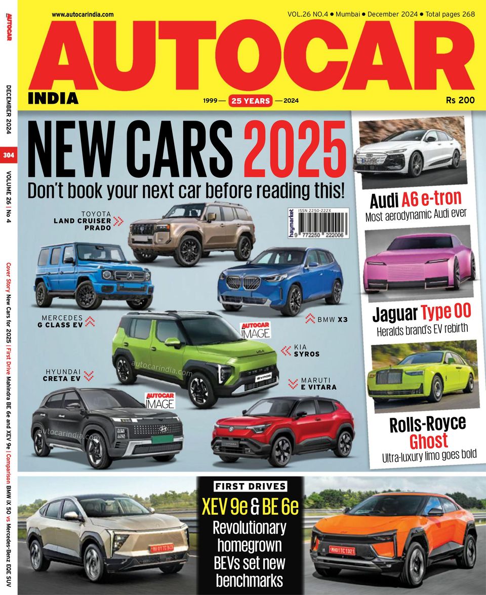 Get digital access to Autocar India - December 2024 issue | Magzter.com
