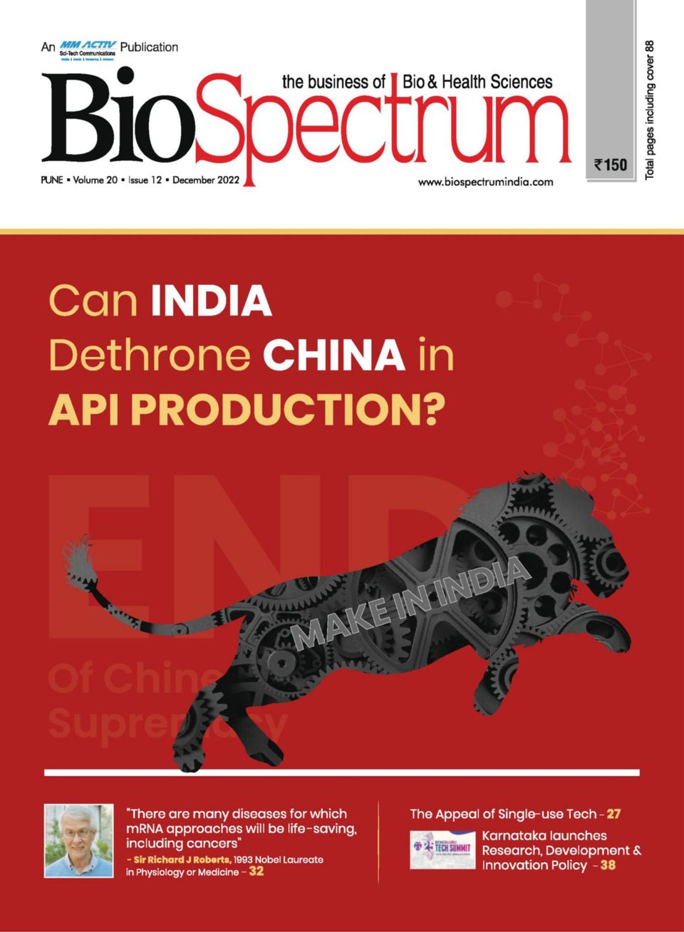 Bio Spectrum-December 2022 Magazine - Get your Digital Subscription