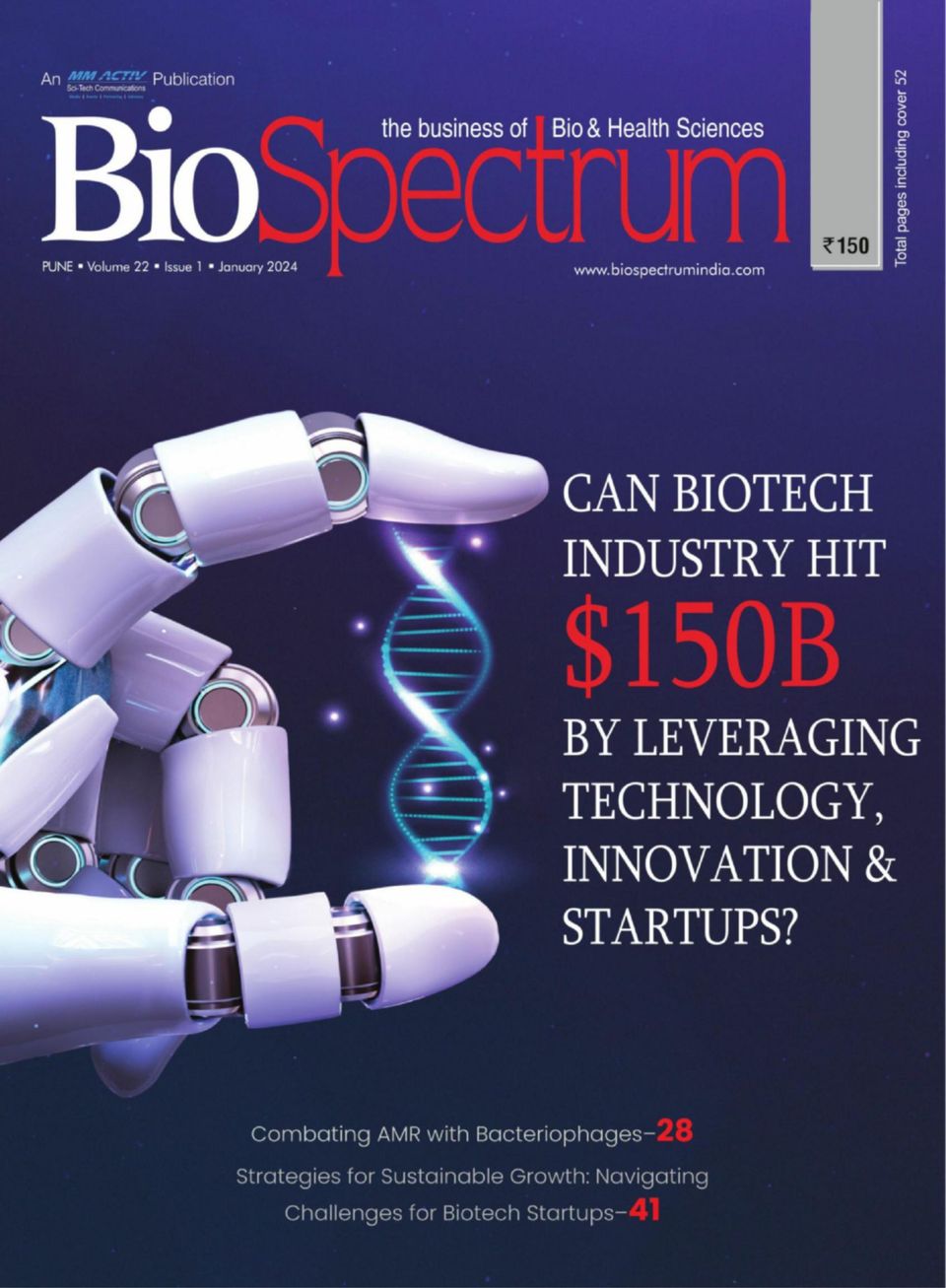 Get digital access to Bio Spectrum - January 2024 issue | Magzter.com