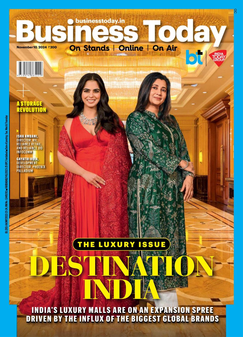 Get digital access to Business Today India - November 10, 2024 issue ...