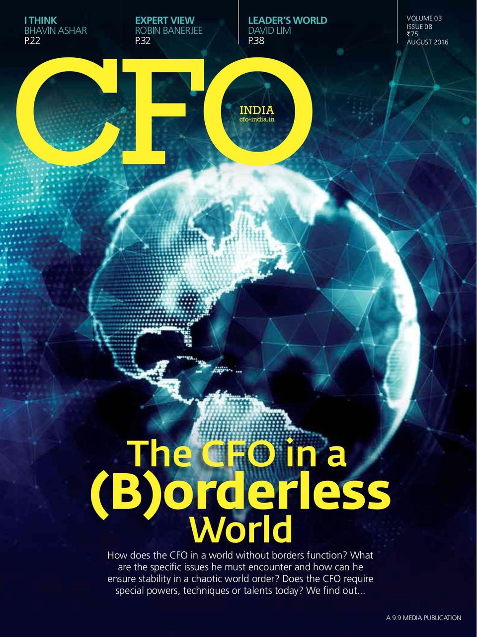 Get digital access to CFO - August 2016 issue | Magzter.com