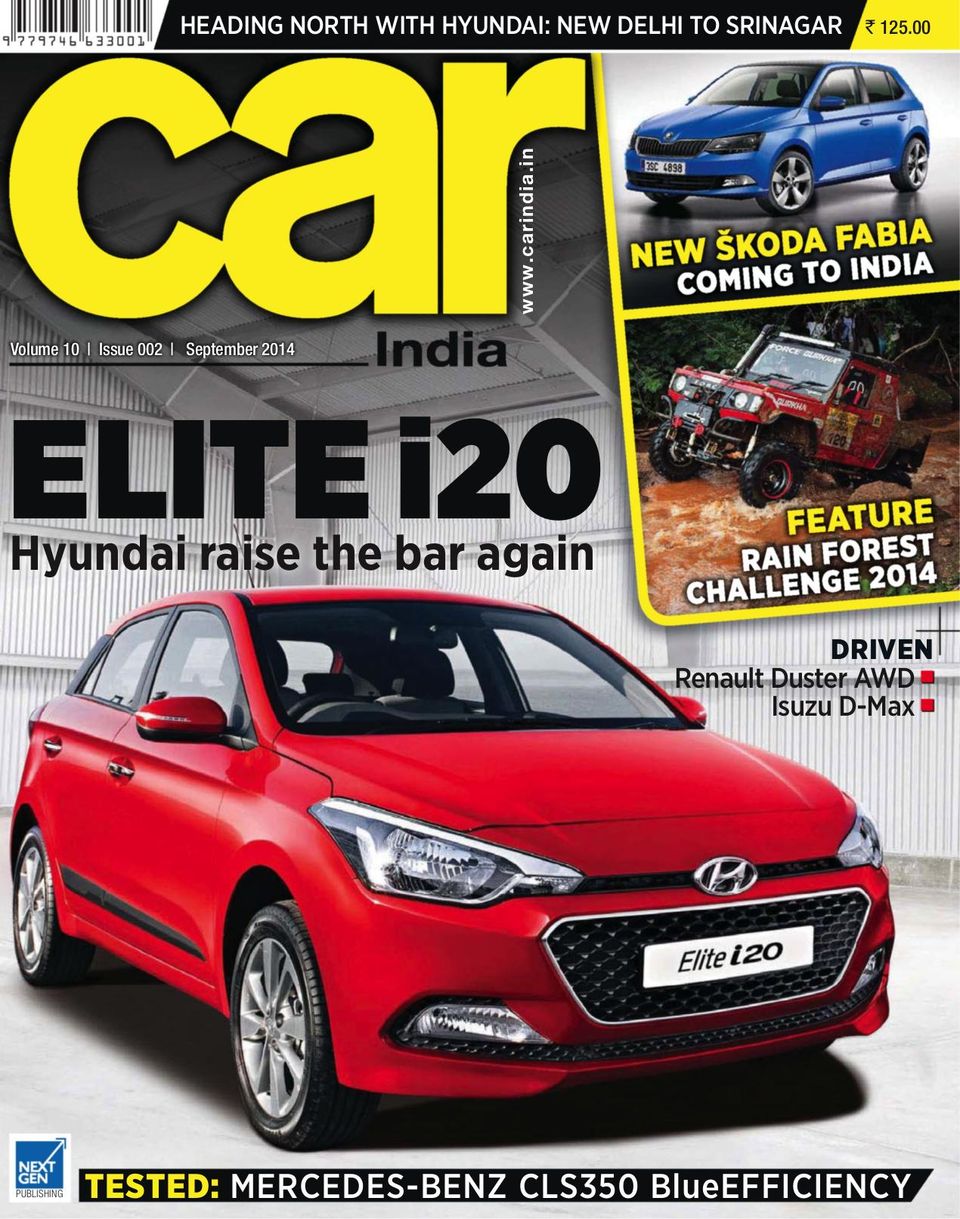 Get digital access to Car India - September 2014 issue | Magzter.com