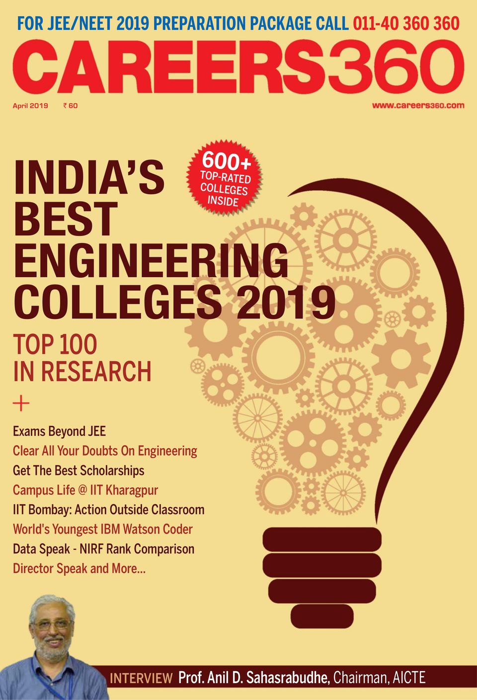 Get digital access to Careers 360 - April 2019 issue | Magzter.com