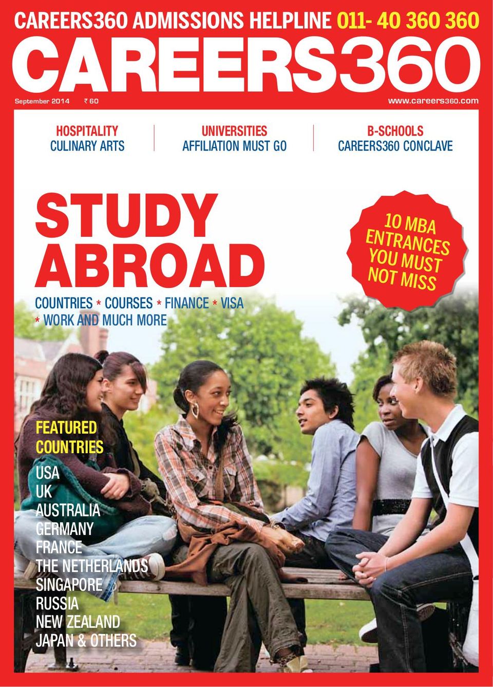 Get digital access to Careers 360 - September 2014 issue | Magzter.com