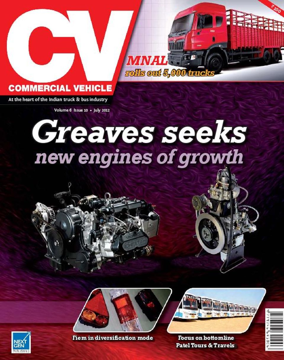 Get digital access to Commercial Vehicle - July 2012 issue | Magzter.com