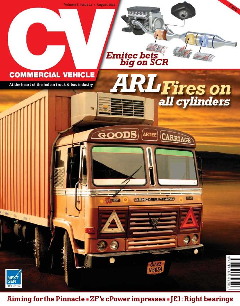 Get digital access to Commercial Vehicle - August 2012 issue | Magzter.com