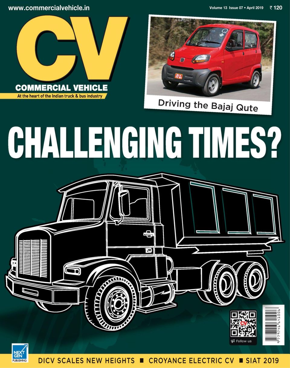 Get digital access to Commercial Vehicle - April 2019 issue | Magzter.com