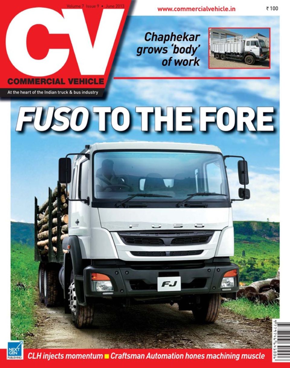 Get digital access to Commercial Vehicle - June 2013 issue | Magzter.com