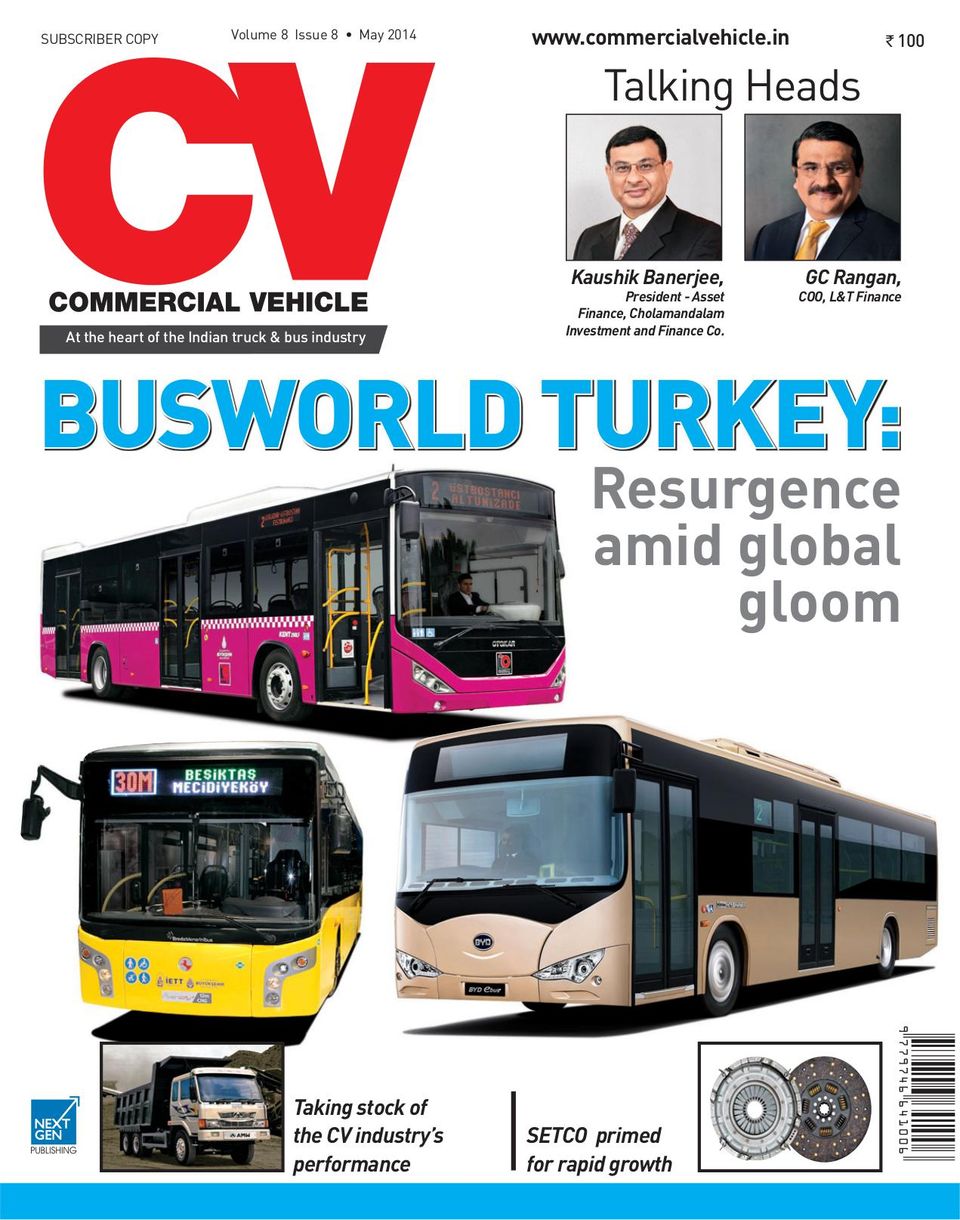 Get digital access to Commercial Vehicle - May 2014 issue | Magzter.com