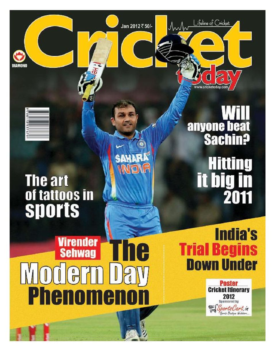 Cricket Today-Cricket Today Jan Issue 2012 Magazine
