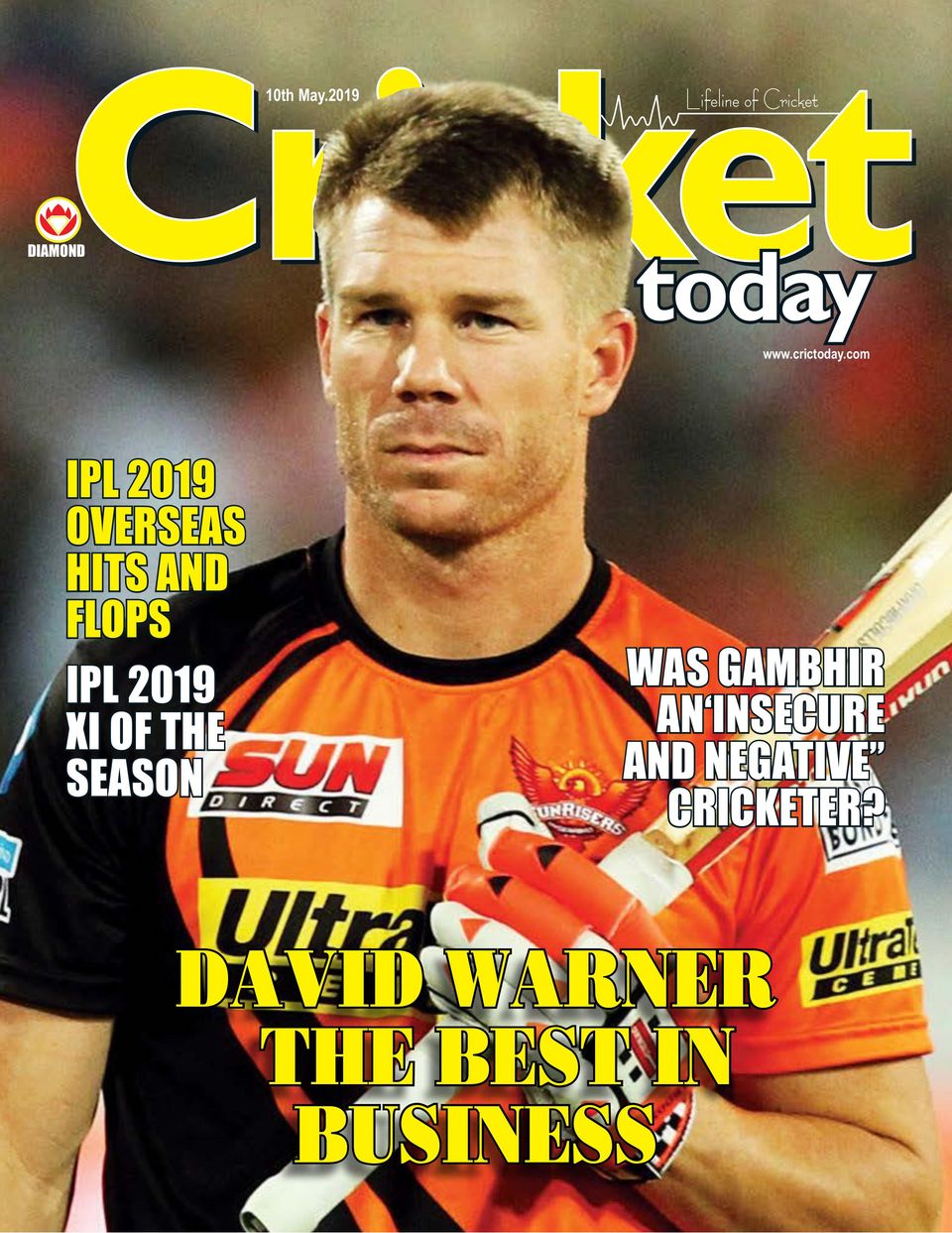 Cricket Today-May 10, 2019 Magazine - Get your Digital Subscription