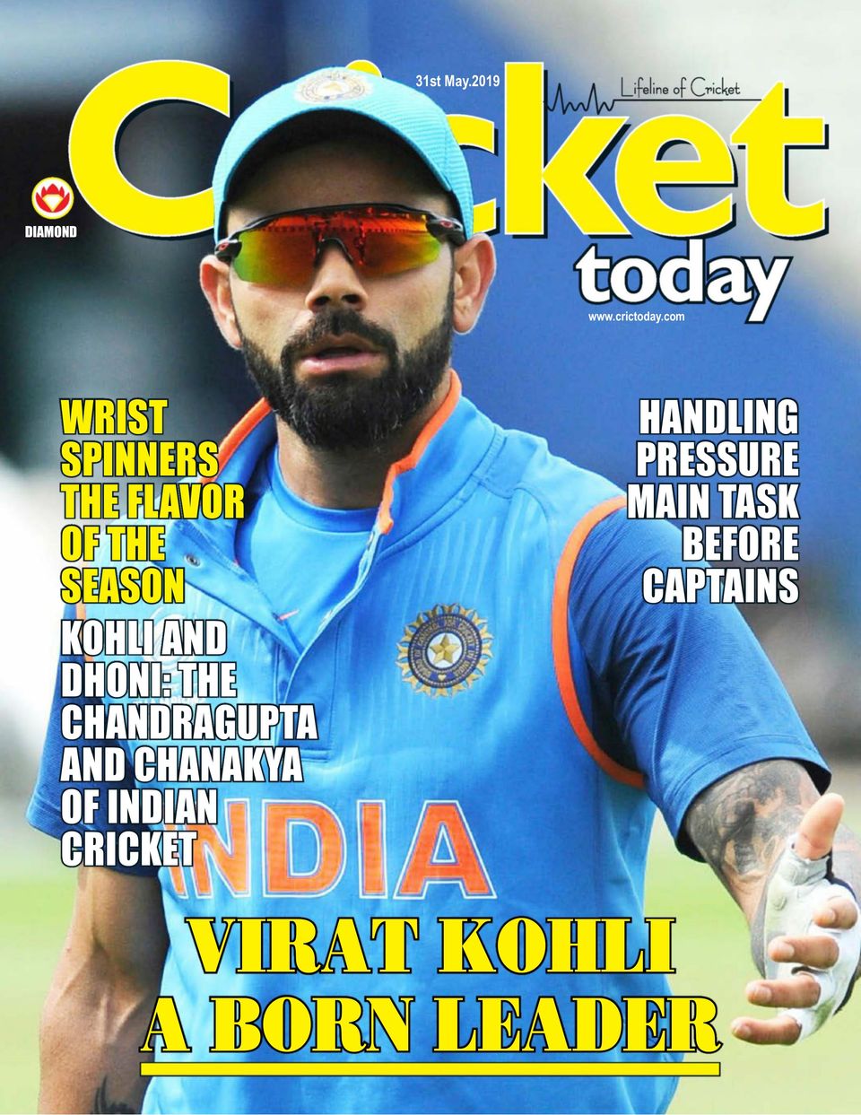 Cricket Today-May 31, 2019 Magazine - Get your Digital Subscription