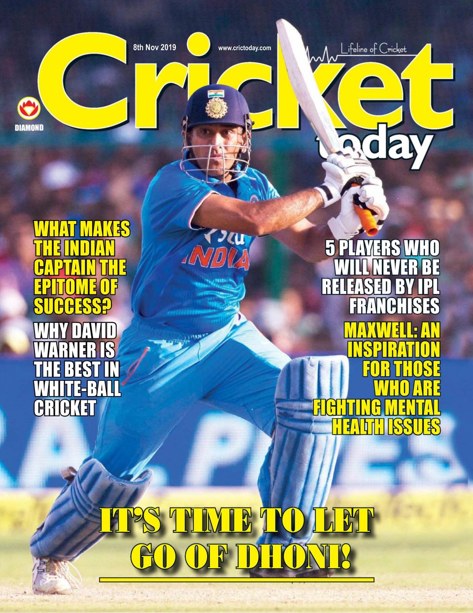 Cricket Magazine Cover Design