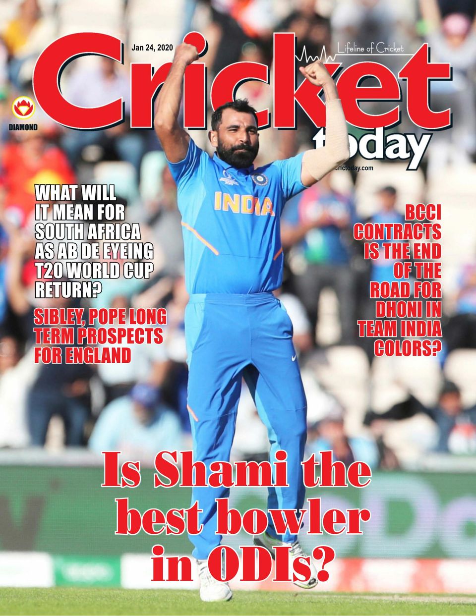 Get digital access to Cricket Today - January 24, 2020 issue | Magzter.com