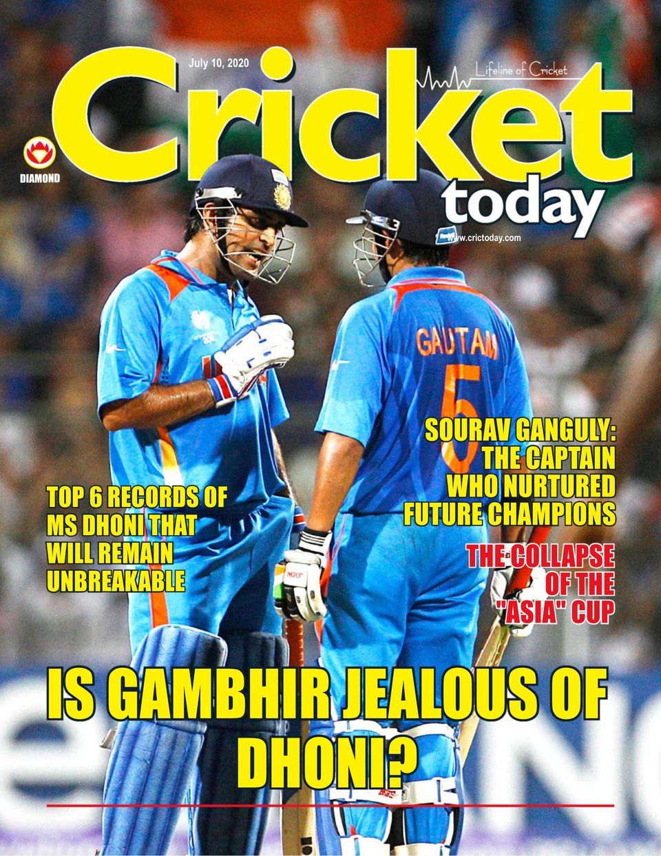 Get digital access to Cricket Today - July 10, 2020 issue | Magzter.com