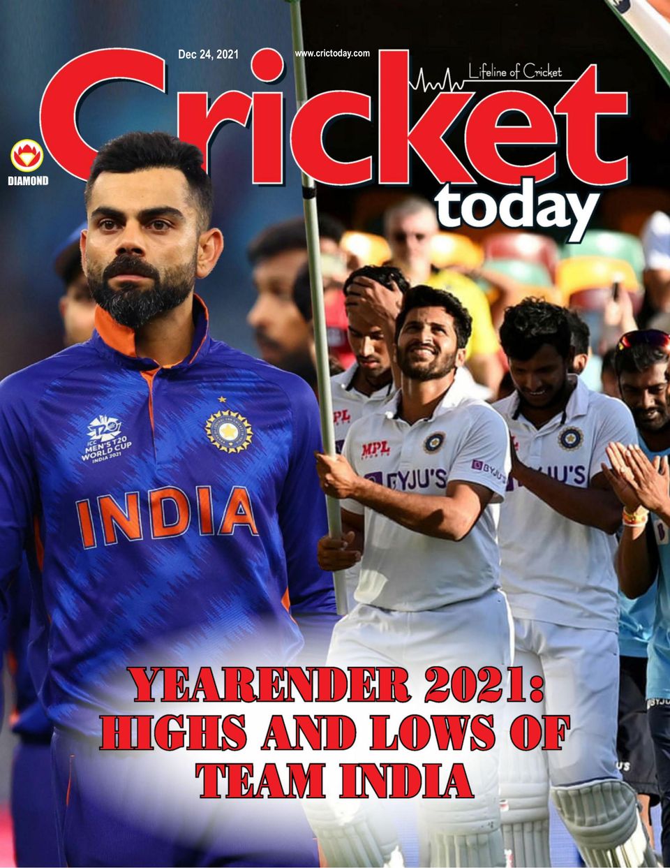 Cricket Today-December 24, 2021 Magazine - Get your Digital Subscription