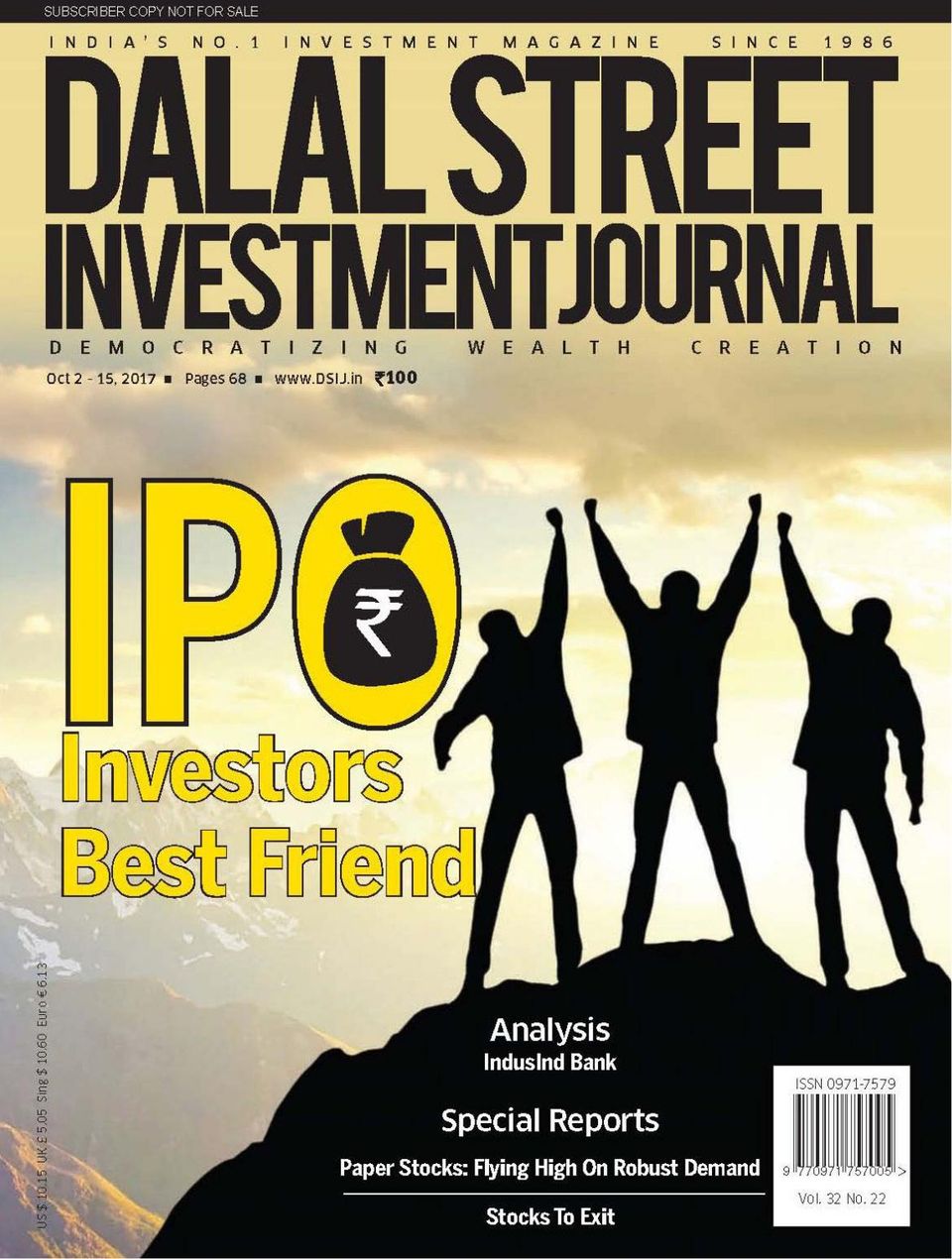 Dalal Street Investment Journal-October 15 2017 Magazine